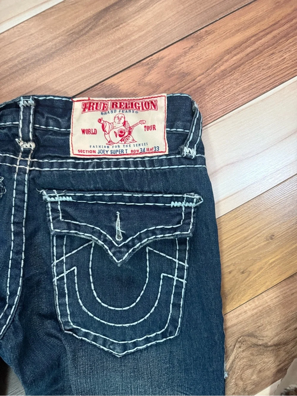True Religion | Jeans | True Religion Mens Dark Blue Bootcut Jeans With ...